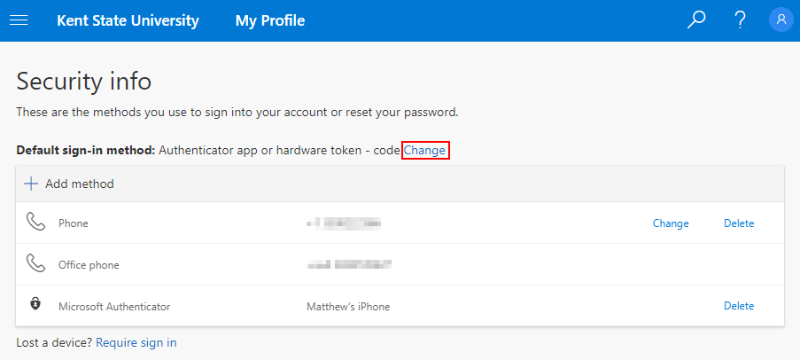 itsecurity: Autenticación Multi-Factor (MFA) - Microsoft Authenticator | itsecurity